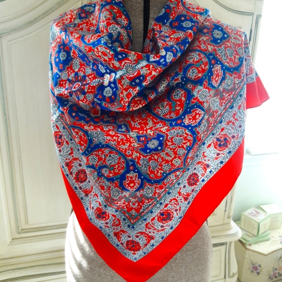 Vintage | Accessories | Vintage Made In Italy Boho Chic Scarf | Poshmark